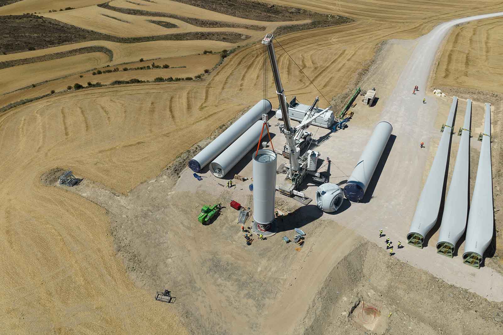 Parque eólico terrestre Rea Unificado | RWE en España Parque eólico terrestre Rea Unificado | RWE en España