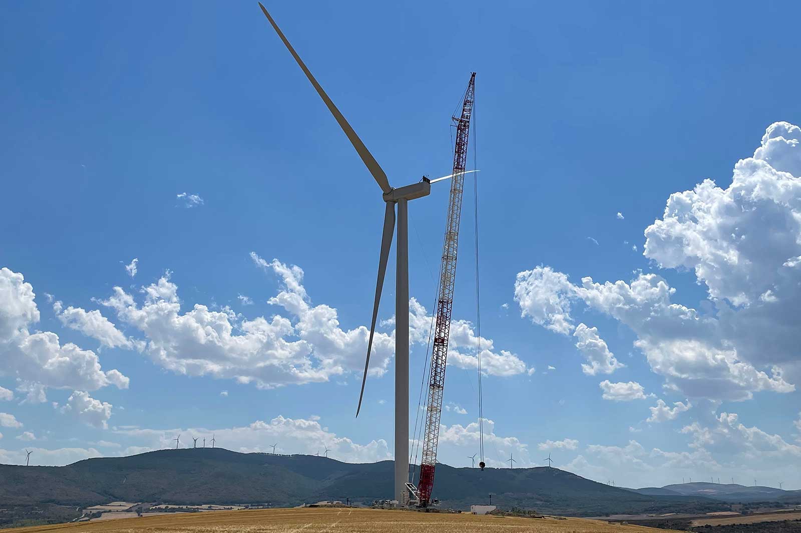 Parque eólico terrestre Rea Unificado | RWE en España Parque eólico terrestre Rea Unificado | RWE en España
